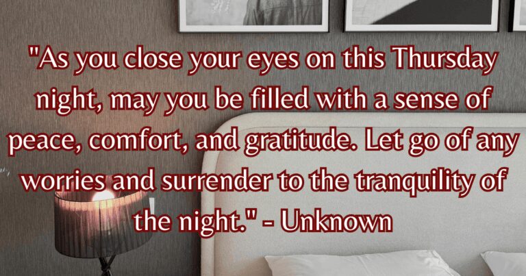 40+ Inspirational Thursday Night Blessings Images and Prayers - Good ...