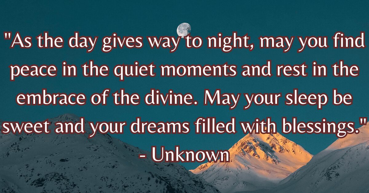 40+ Inspirational Thursday Night Blessings Images and Prayers - Good ...