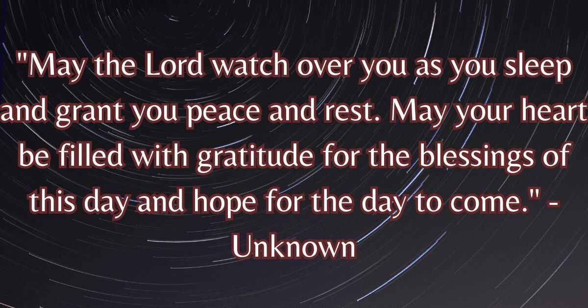 40+ Inspirational Thursday Night Blessings Images and Prayers - Good ...