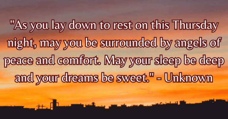 40+ Inspirational Thursday Night Blessings Images and Prayers - Good ...