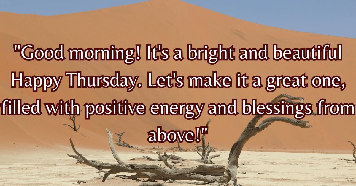 35+ Happy Thursday Blessings Quotes Images and Prayers